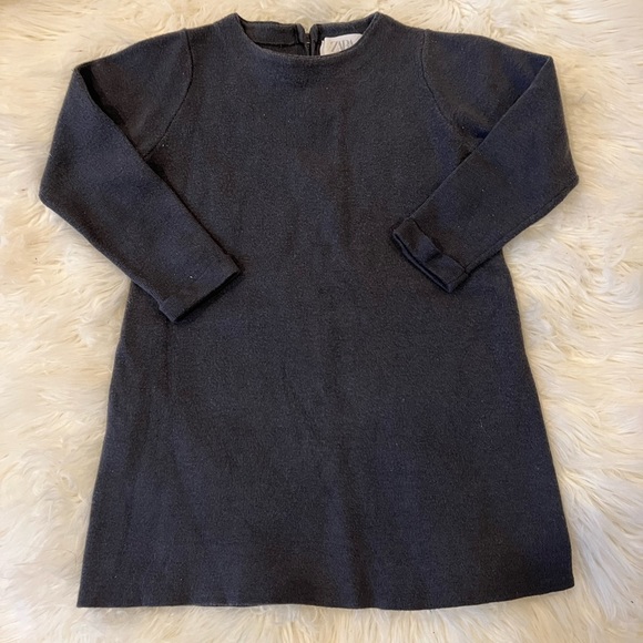 Zara | Dresses | Zara Thick Knit Sweater Dress Fall Winterwarm Girls Kids Dress | Poshmark